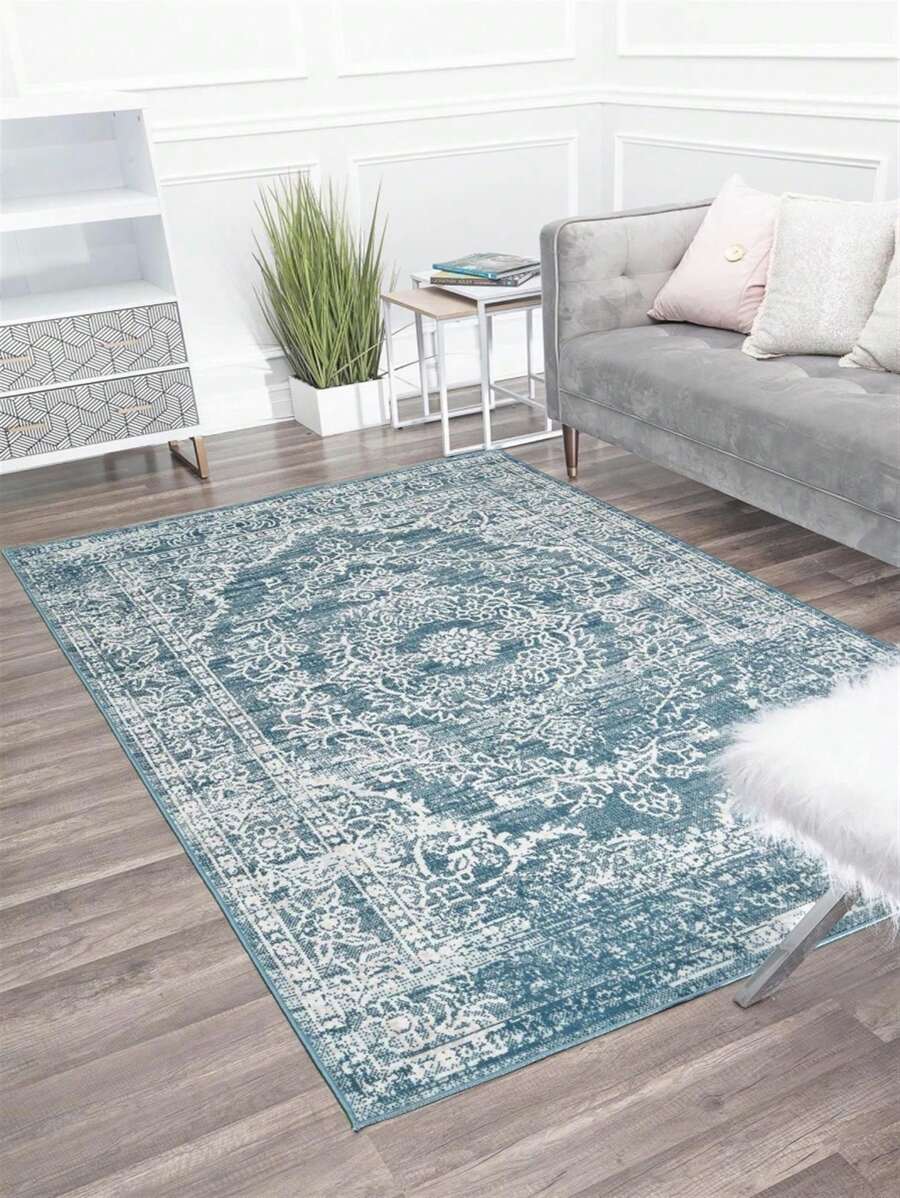 Rugs America RA30584 2 Ft. 6 In. X 4 Ft. Freida FY70A Blue Frost ...