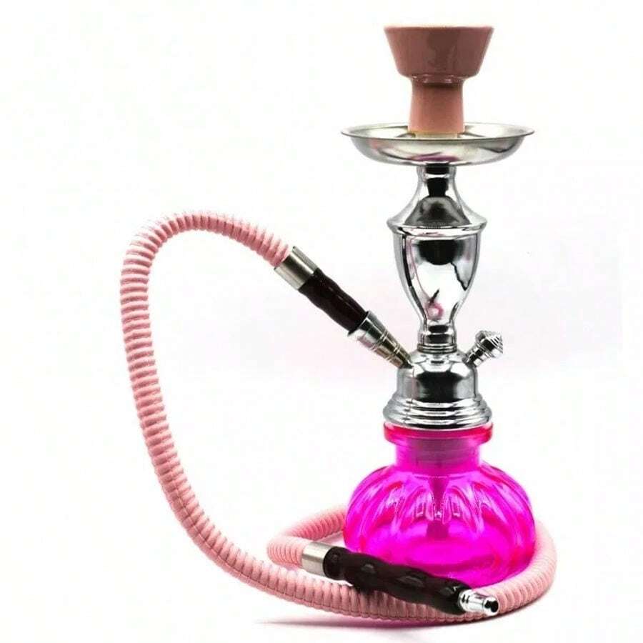 AnatolianIbex Hookah 1 Hose Decorative Smoking Nargila Glass Water Pipe ...