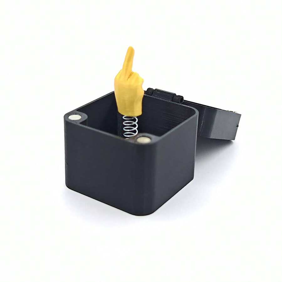 Get Laughs With 1.96" Middle Finger Surprise Gift Box, Perfect Gag Gift ...