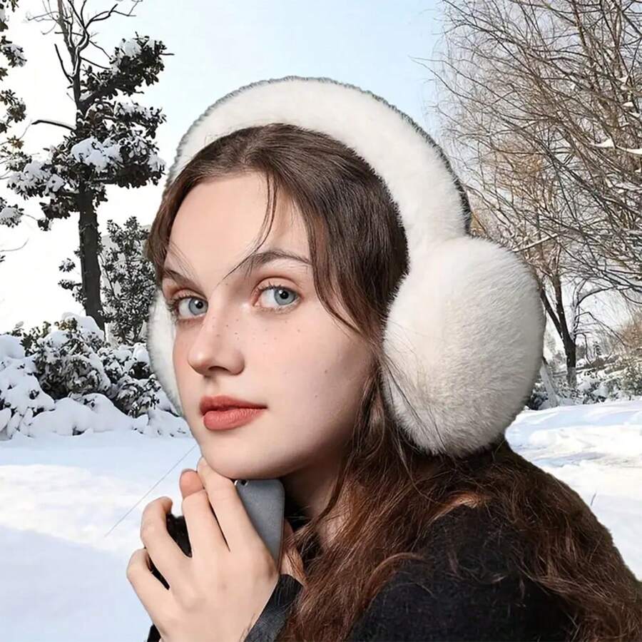 1 pieza Lindo cálido protector de oídos, orejeras esponjosas de ...