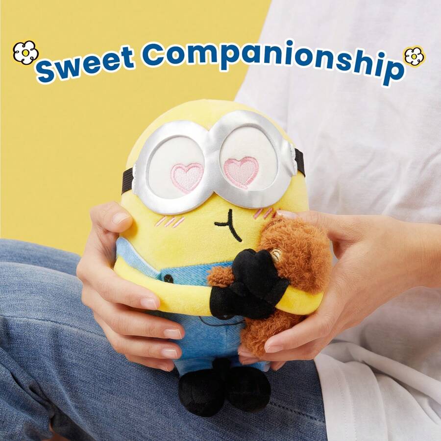 Miniso 11inch Plush Toy Soft Stuffed Animals Plushies Doll (Bob+Tim ...