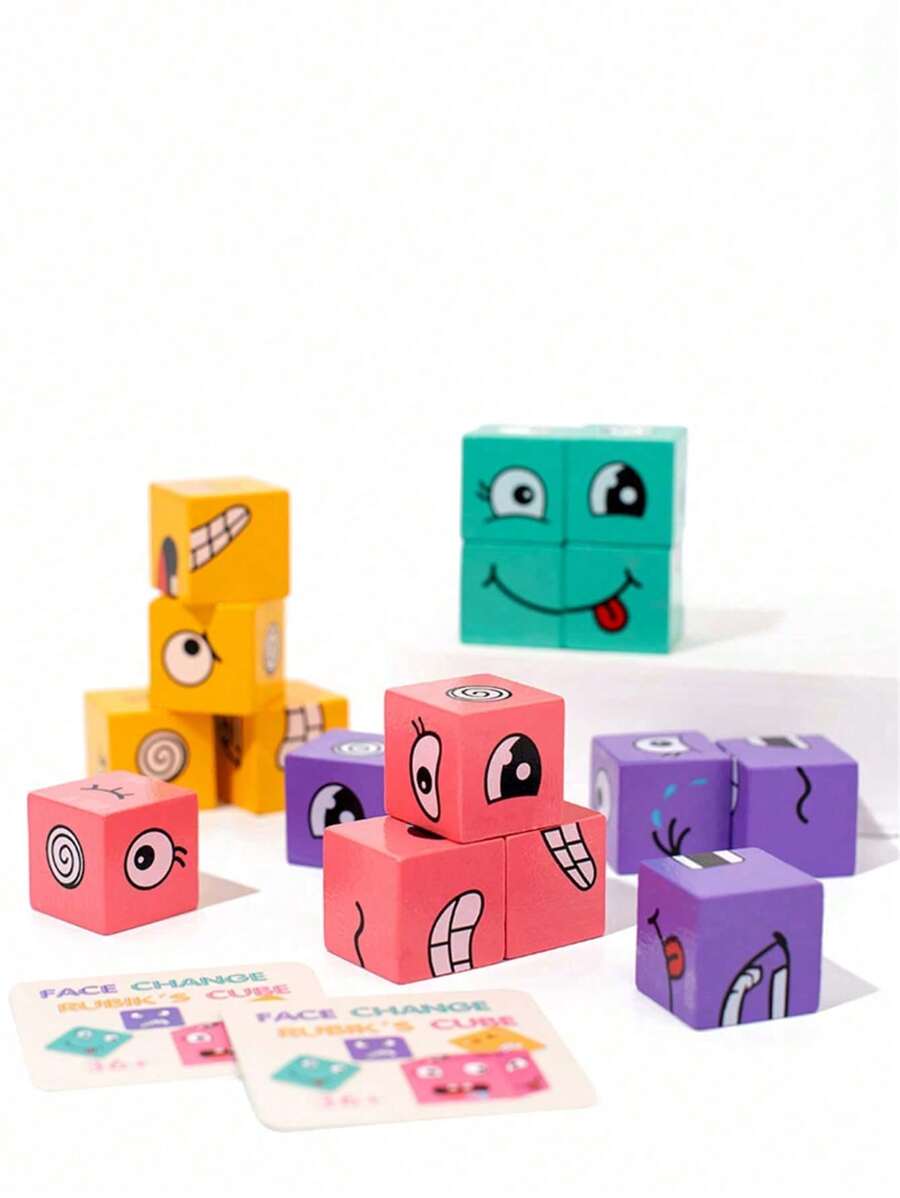 Face-Changing Expression Puzzle, Children's Educational Parent-Child ...