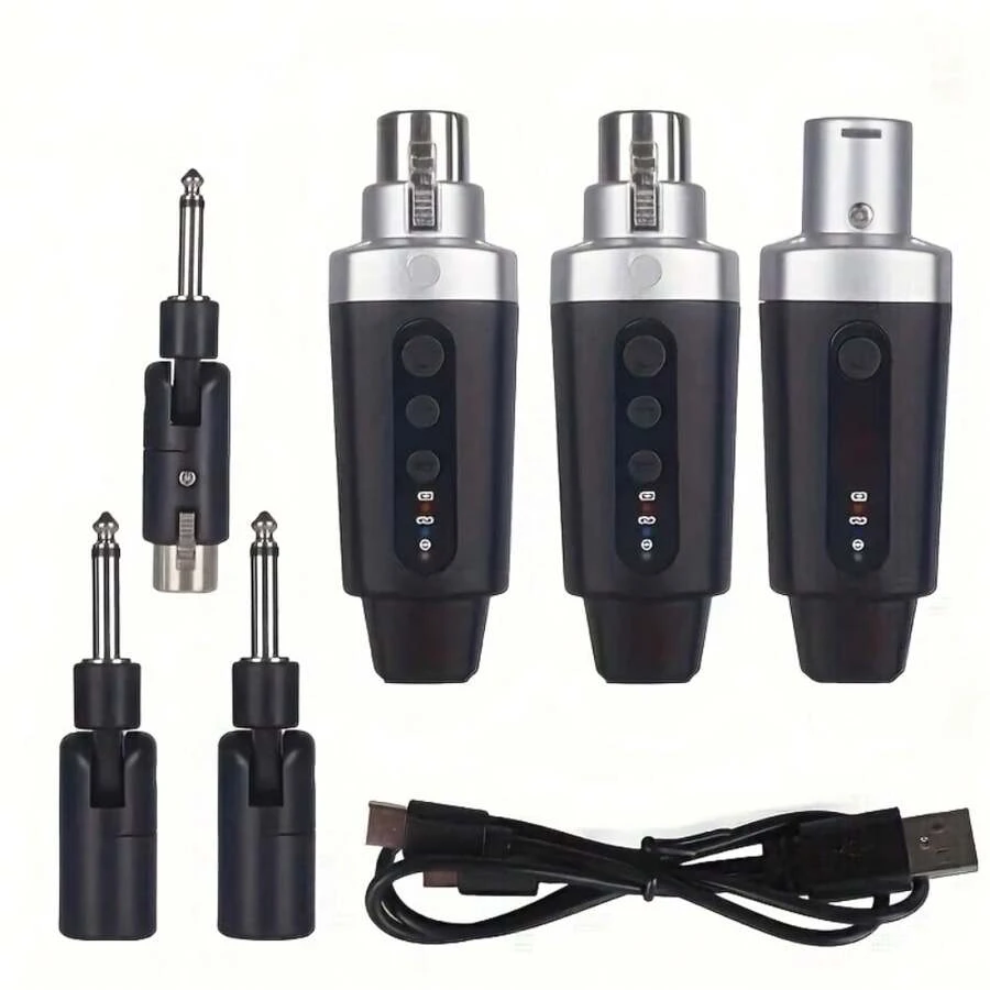 Sistema de microfone sem fio LMBGM - Transmissor e receptor M-04 para ...