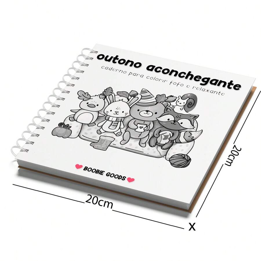 Bobbie Goods Coloring Book - Hardcover, 20x20cm, Thick 180G Sheets, 30 ...