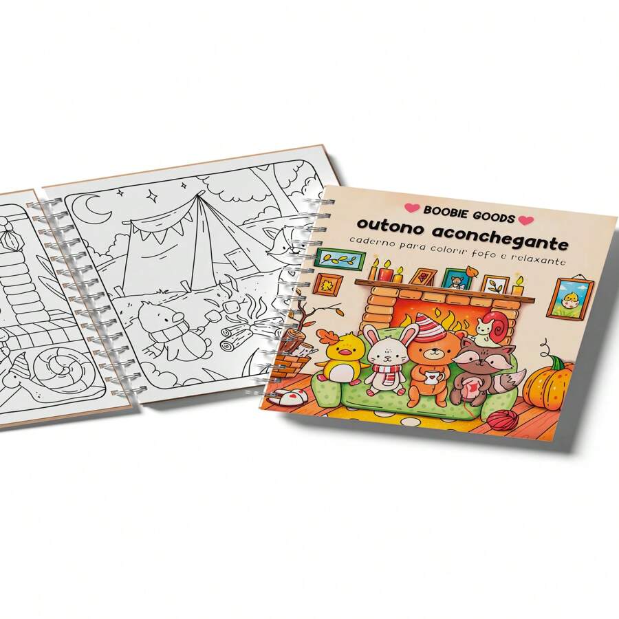Bobbie Goods Coloring Book - Hardcover, 20x20cm, Thick 180G Sheets, 30 ...