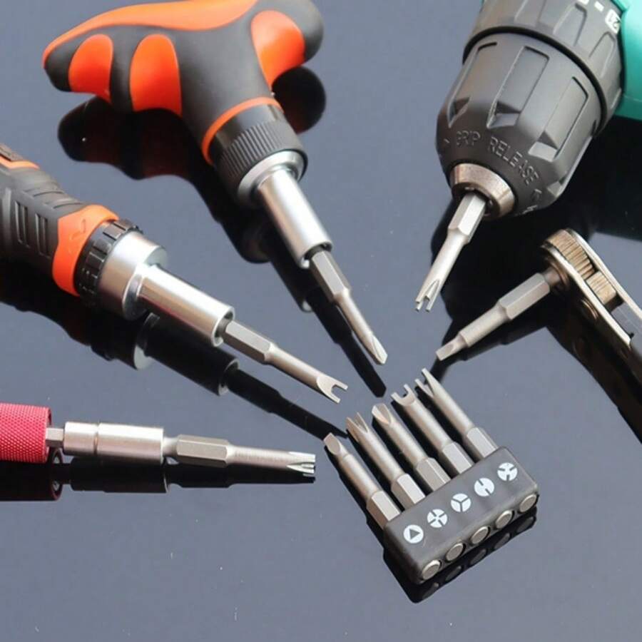 Assorted Odd-Shaped Screwdriver Bits Set, Including Triangle, New Three ...