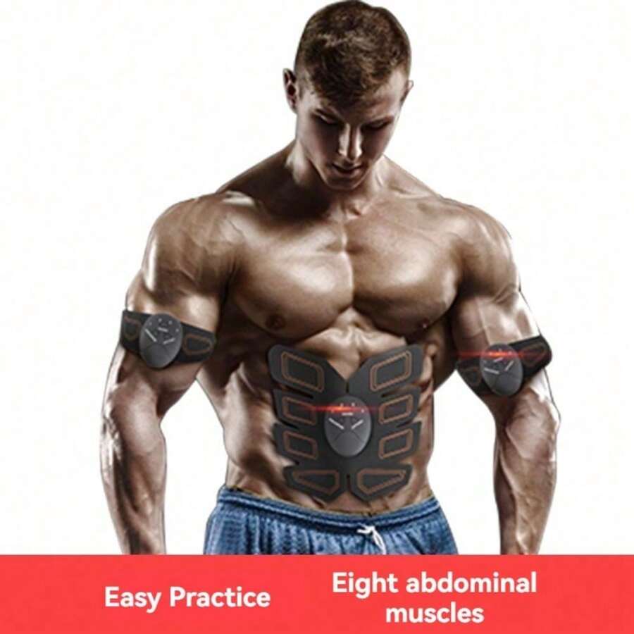 EMS Abdominal Health Device Eight Piece Abdominal Muscle Patch Slouchy ...