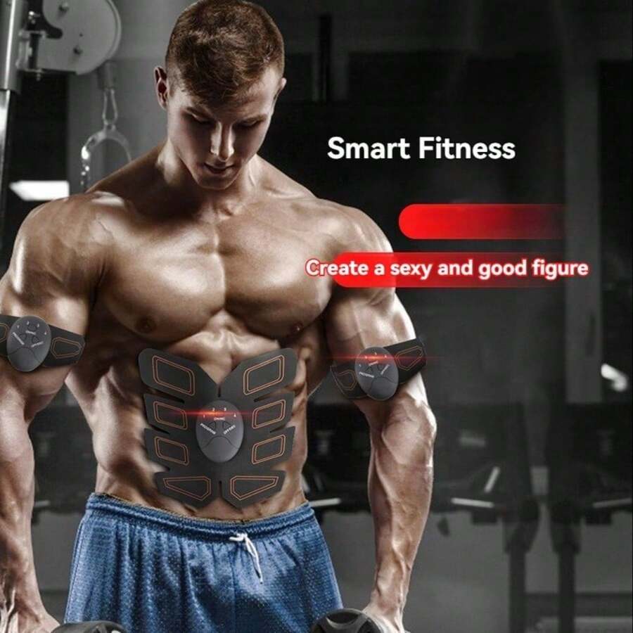 EMS Abdominal Health Device Eight Piece Abdominal Muscle Patch Slouchy ...