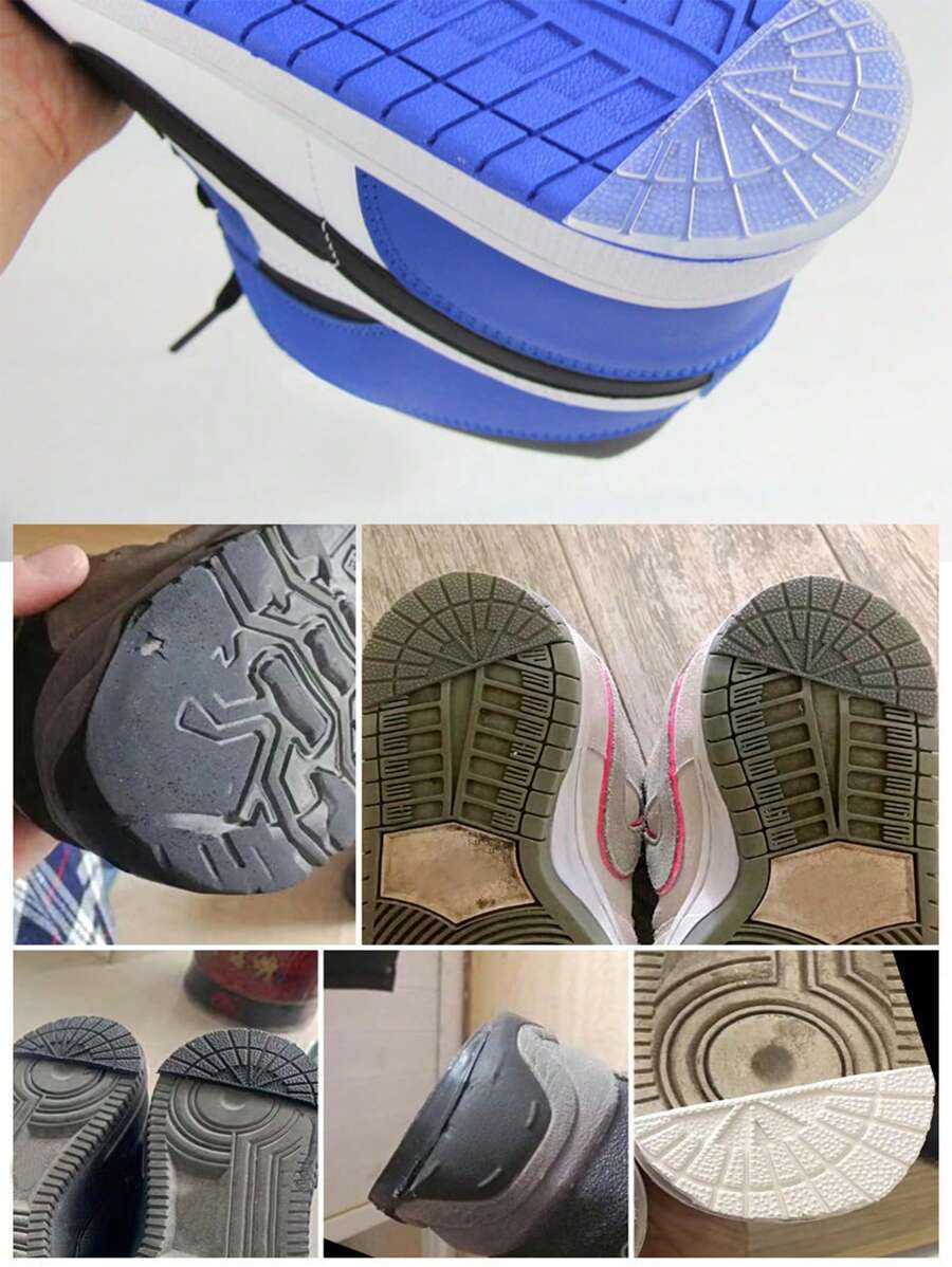 1 Pair Sneaker Toe Cap Replacement, Universal Rubberized Anti-Slip ...