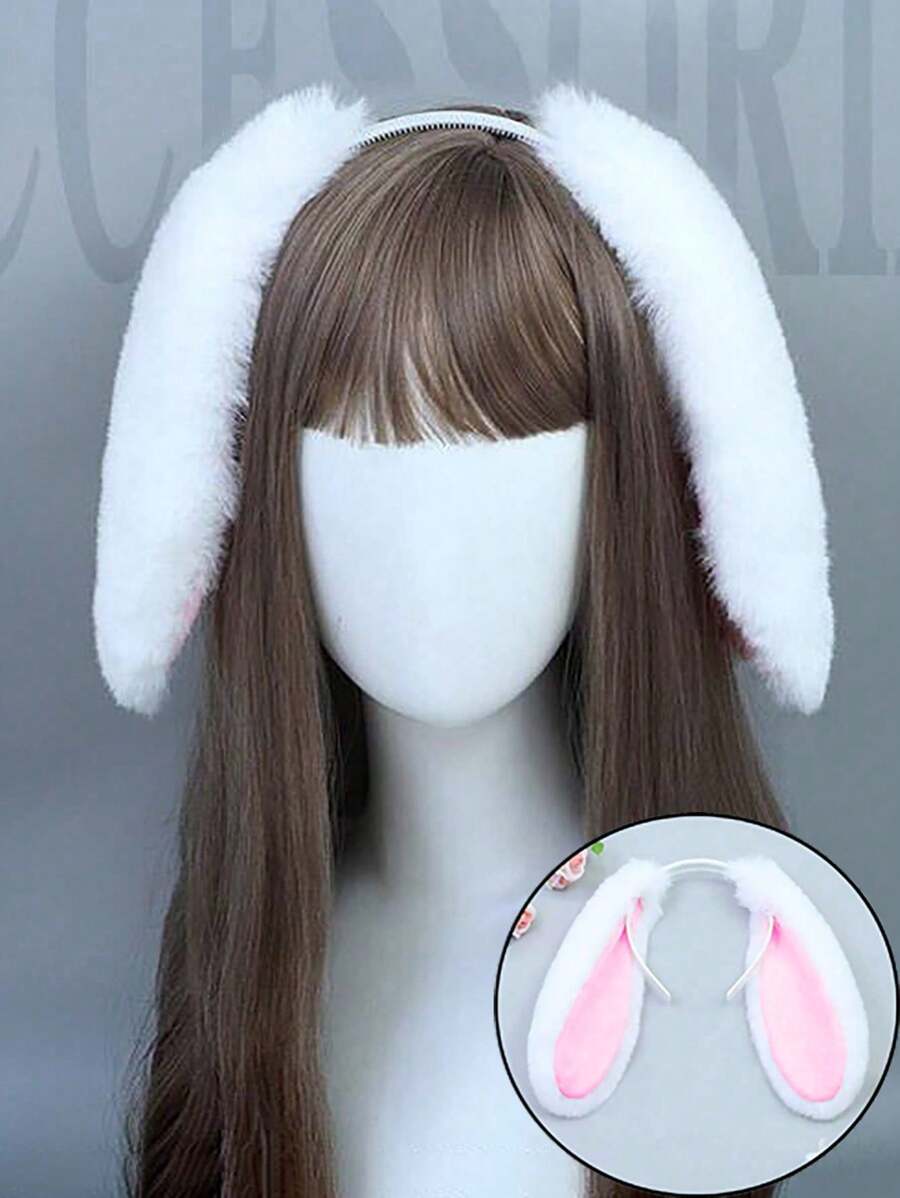 Lop Ear Rabbit Ear Hair Accessory, Cosplay Havaneselhund Poodle Ear And ...