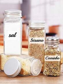 [Combination] Spice Label Sticker + Food Crush | Mode de Mujer | SHEIN ...