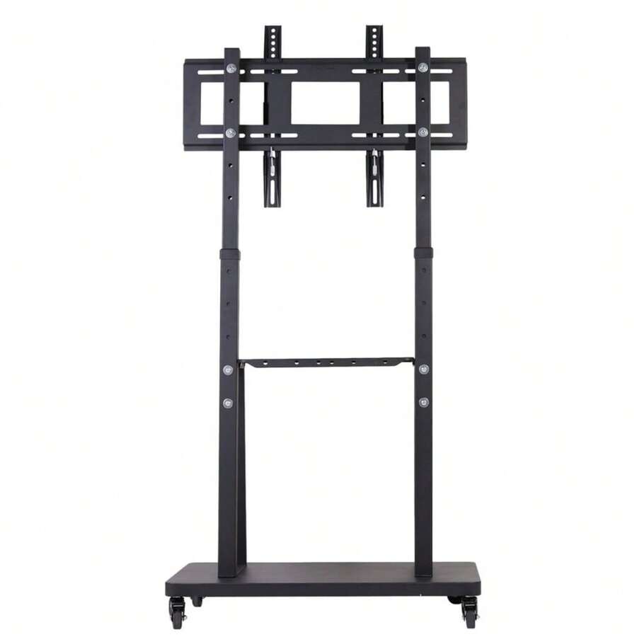 Heavy Duty TV Stand Wheels TV Bracket Rolling Floor Television Mount ...