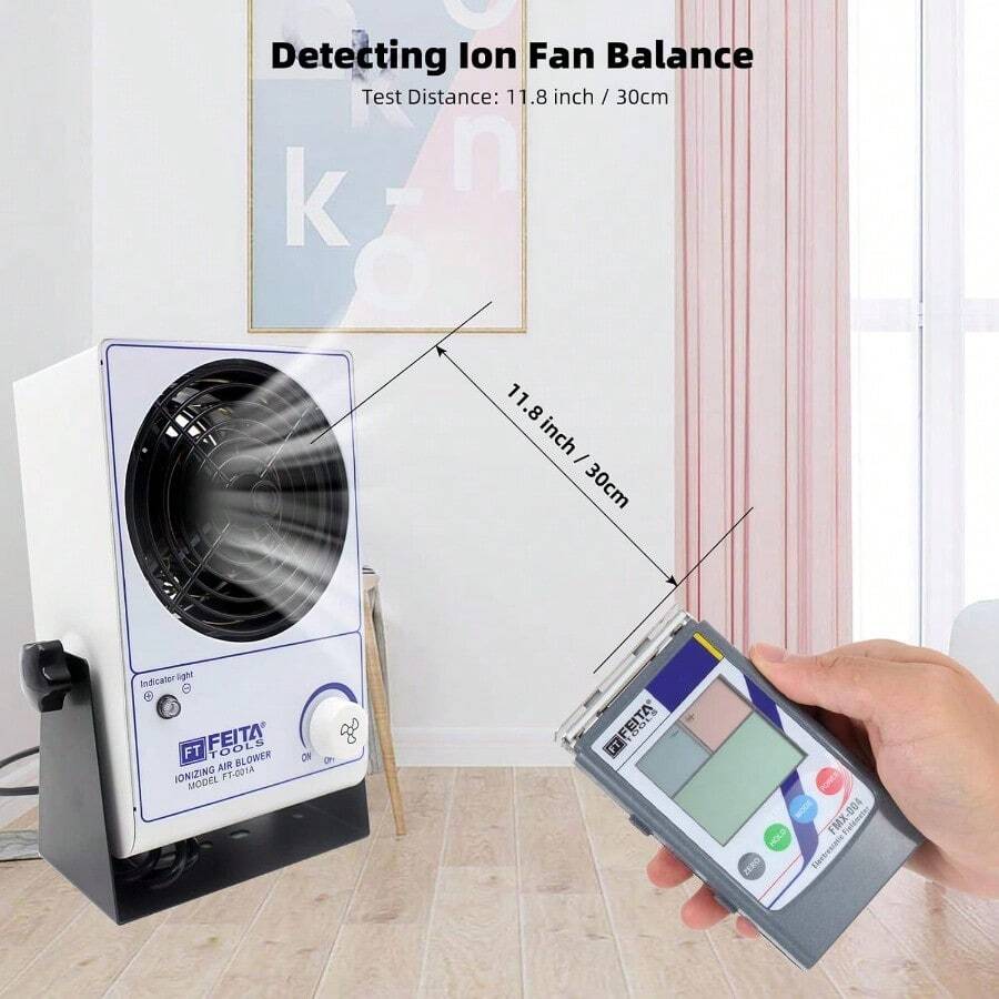 Feita Upgraded Electrostatic Fieldmeter 0 30kv Handheld Esd