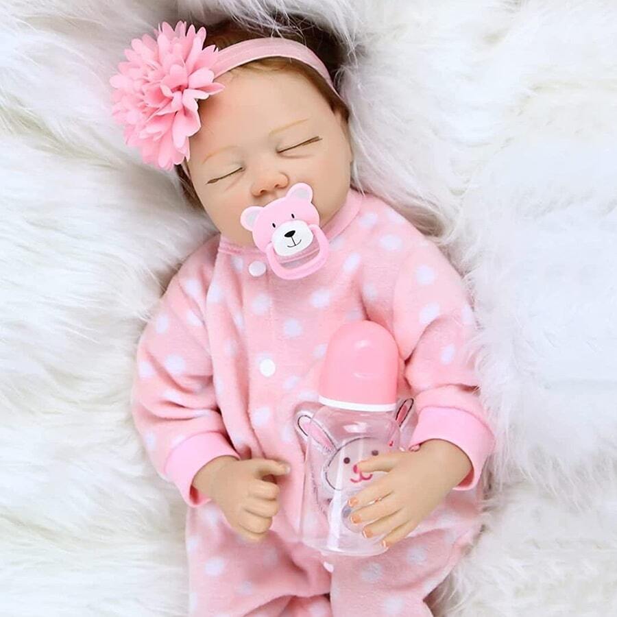 Doll 20 Inches (About 50 Centimeters) Realistic Baby Doll Soft Vinyl ...