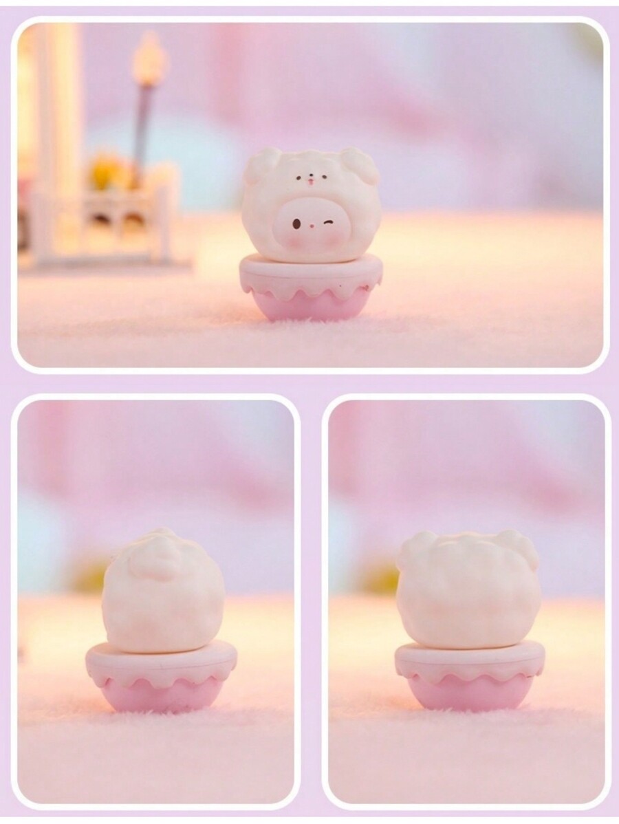 New Cute Pet Roly Poly Resin Ornament, Lovely Desktop Stress Relief ...