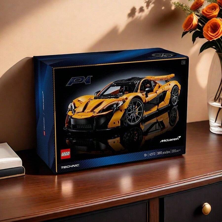 LEGO 42172 LEGO Technic McLaren P1 Hypercar Building Set, Formula 1 ...