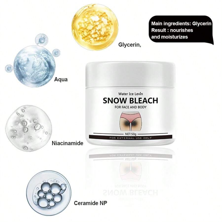 Water ice levin Glowing Skin Cream, Enriched With Niacinamide ...