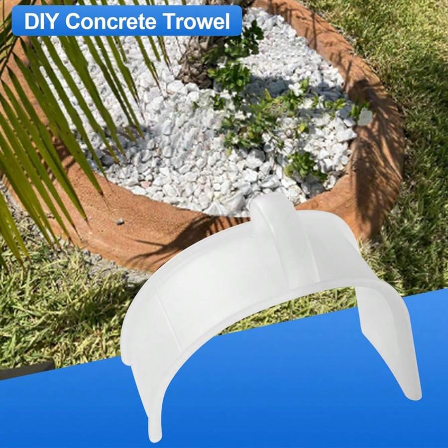 Cement Trowel DIY Flower Bed Cement Border Garden Cement Border Putty ...