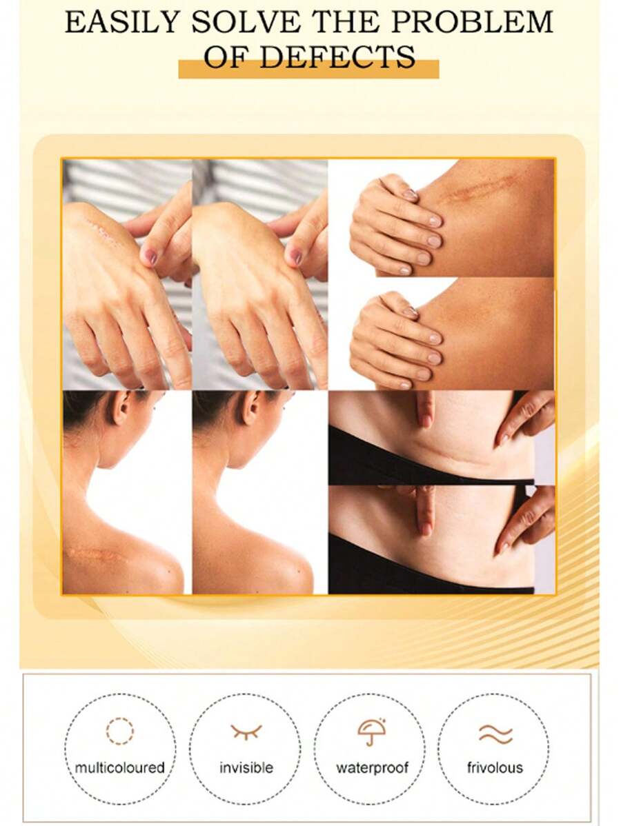 BUCICE Skin Invisible Scar Patch Ultra-Thin Concealer Patch Tattoo ...