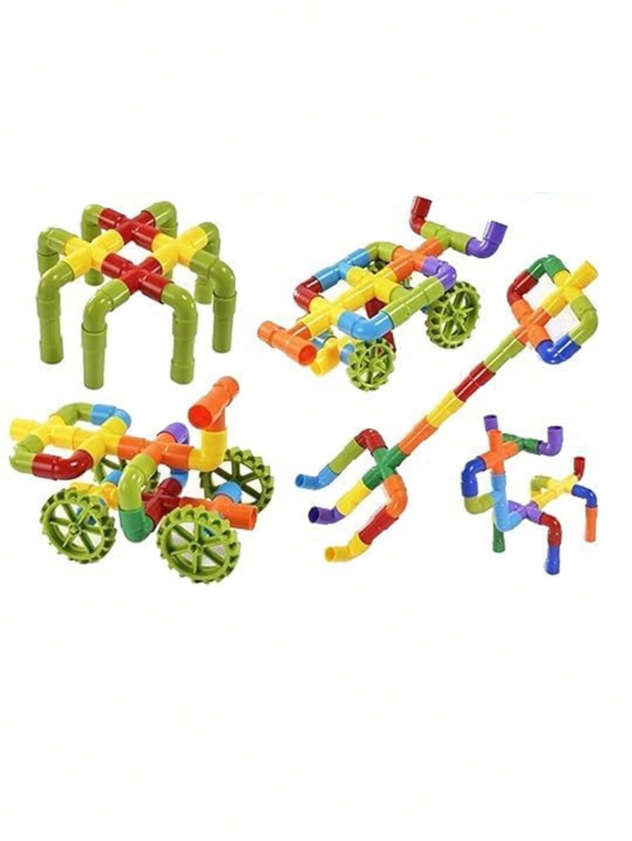 Colorful Pipe-Shaped Building Blocks, Suitable For Outdoor Pipe ...