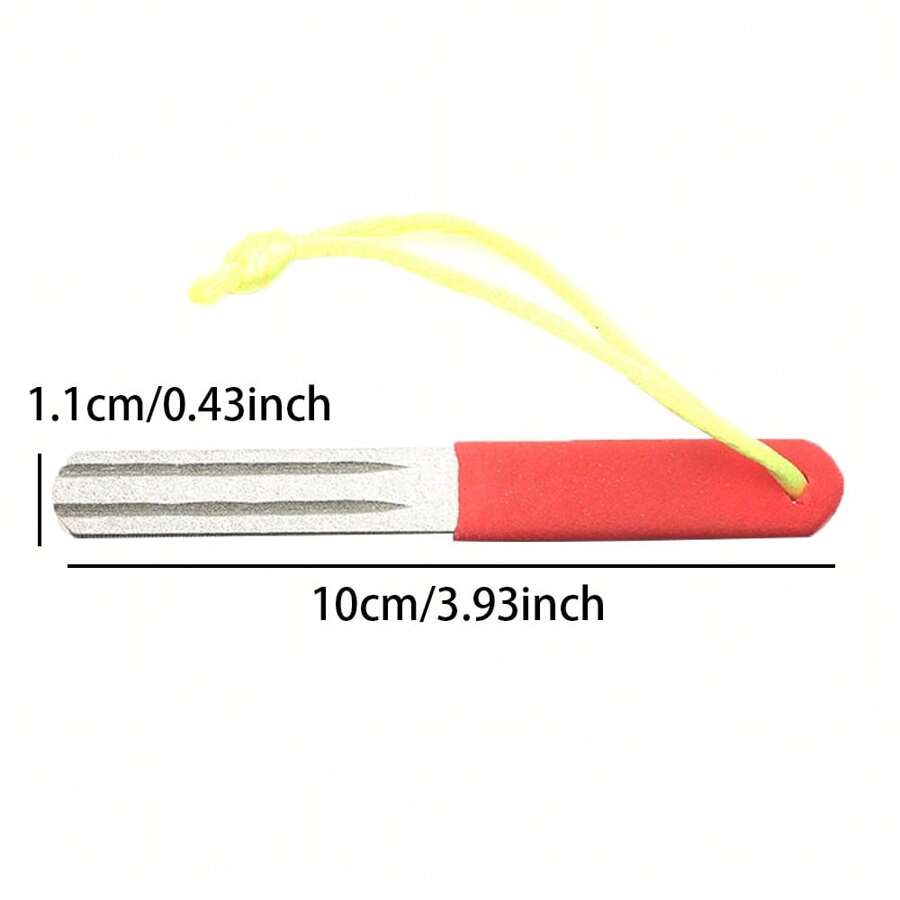 New Double Side Hook Hone Fishing Hook File Line Stripper Knife ...