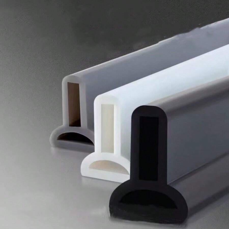 Bathroom Floor Threshold Water Barrier, Bendable, Self-Adhesive ...