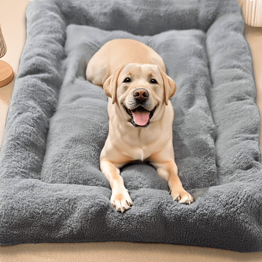 Soft Plush Dog Bed Mat, Reversible And All-Season Use, Suitable For ...