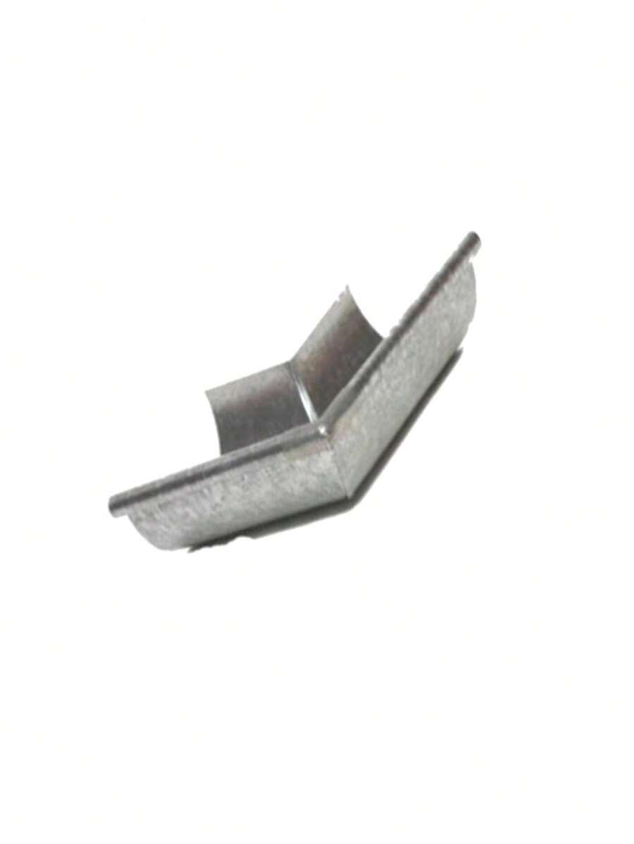 Amerimax Home Products LOS265 5 In. Galvanized Outside Gutter Half ...