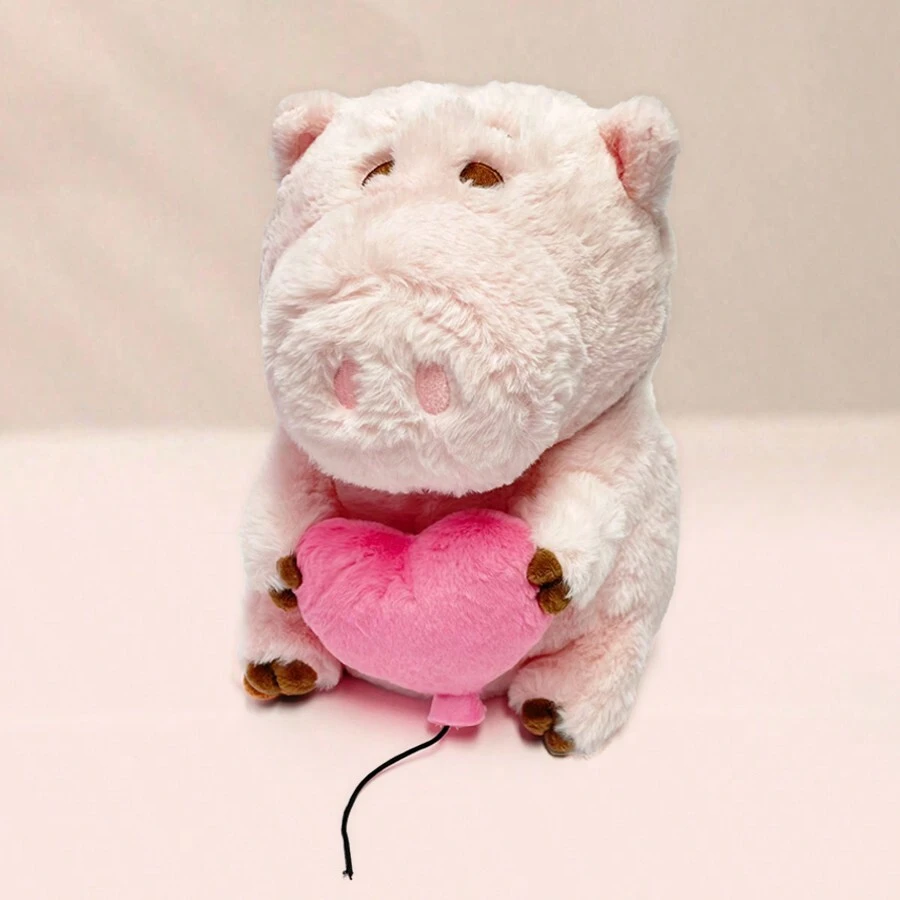 Miniso MINISO Disney Declaring Love Series-Hamm Pig Doll, Soft Material ...