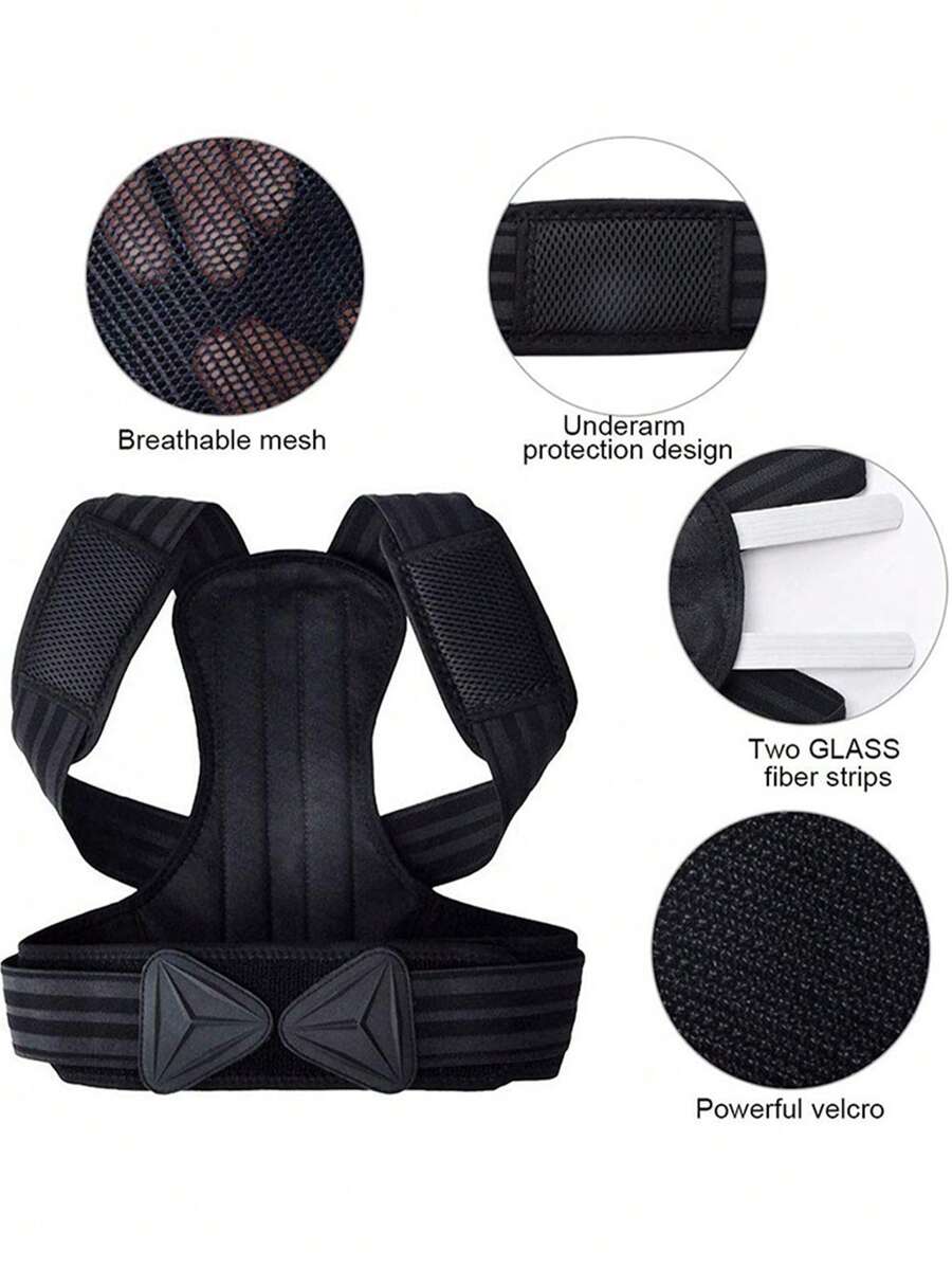Posture Corrective Back Brace For Women, Invisible Posture Corrector ...