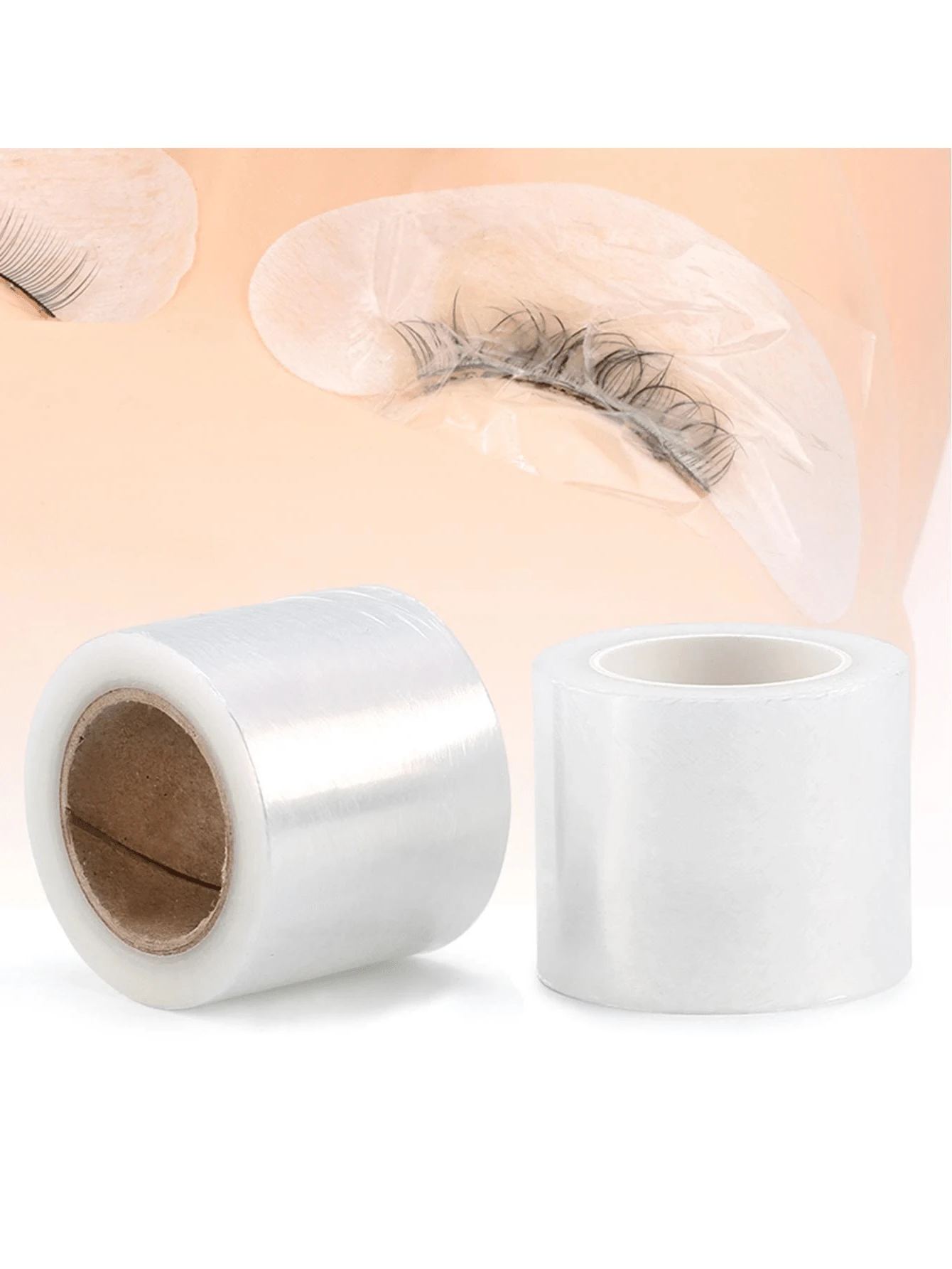 2pcs Plastic Wrap For Eyelash Removal Preservative Film, Professional ...