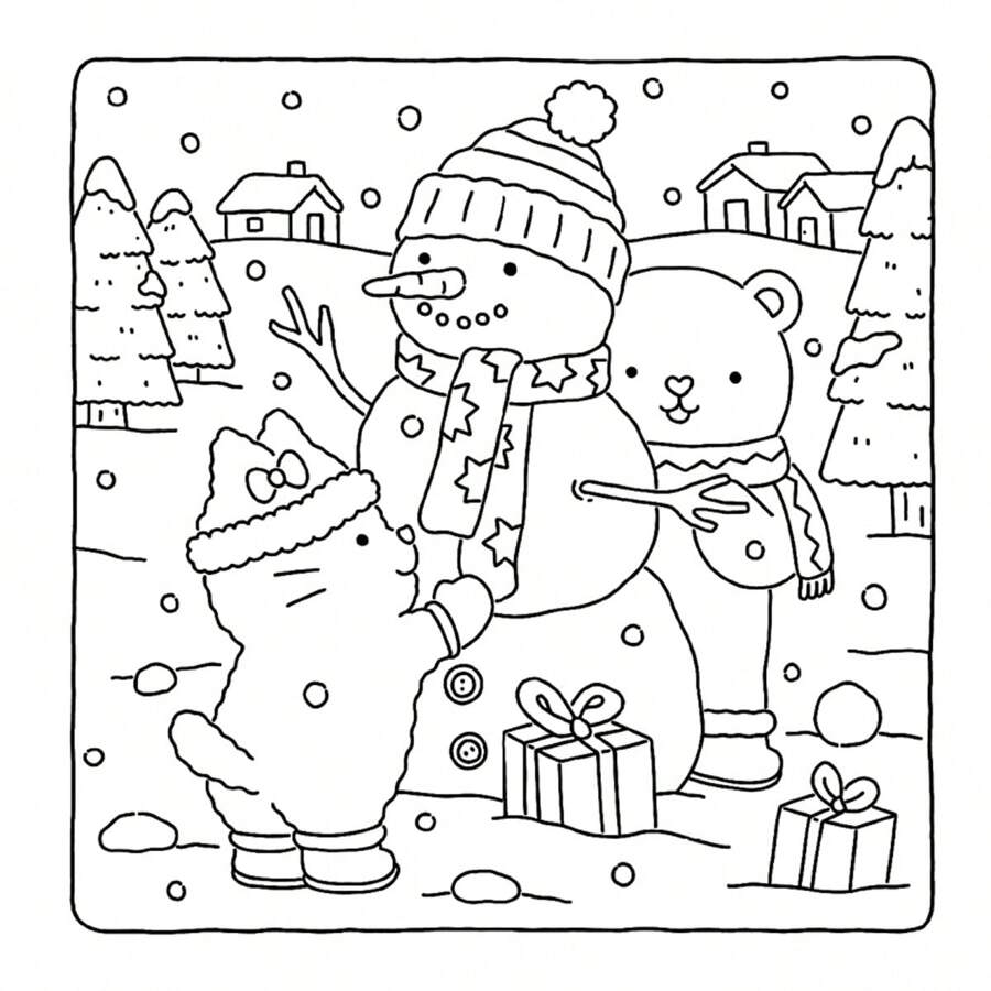 Fuzzy Friends: Super Cute Coloring Book For Adults And Teens Featuring ...