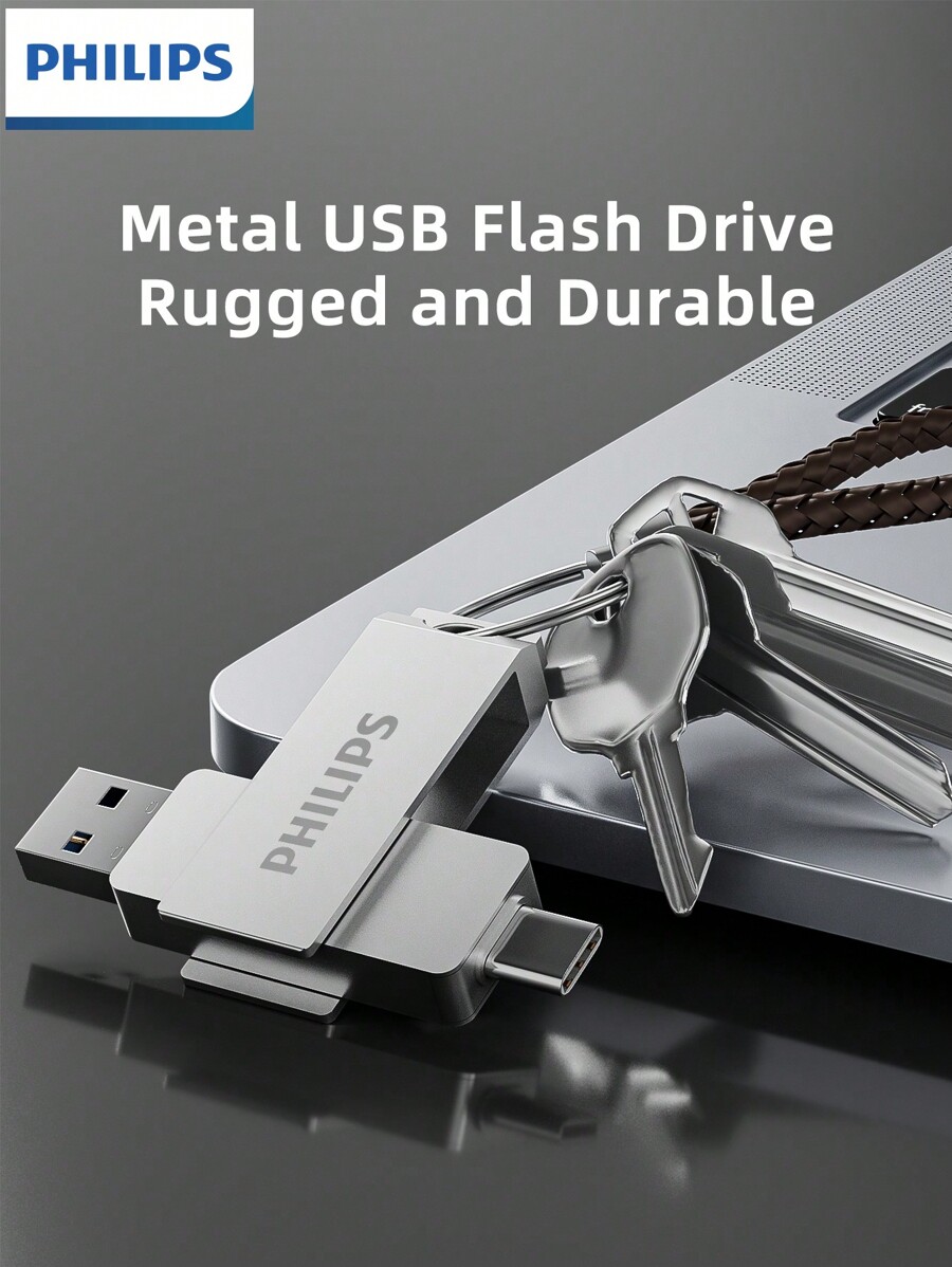 PHILIPS PHILIPS 64GB USB Flash Drive USB 2.0 Thumb Drives Jump Drive ...