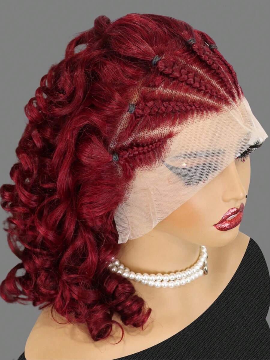 99J Color 13x4 Transparent Lace Frontal Loose Wave Human Hair Wigs With ...