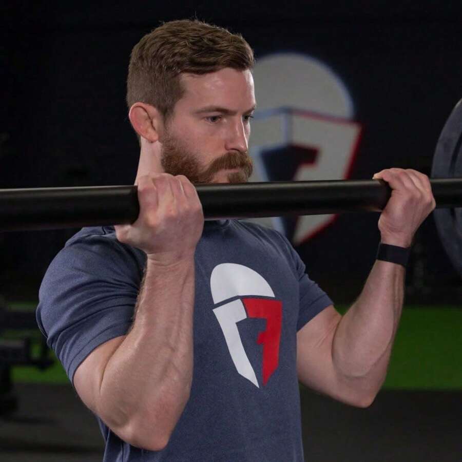 7 FT Axle Barbell, Fat Grip Strength Training, Bar, Rated 660 LB ...