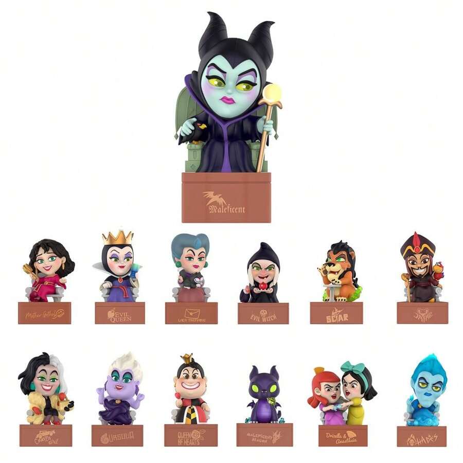 Miniso Scatola portagioie a tema "Misteriosa festa dei cattivi Disney ...