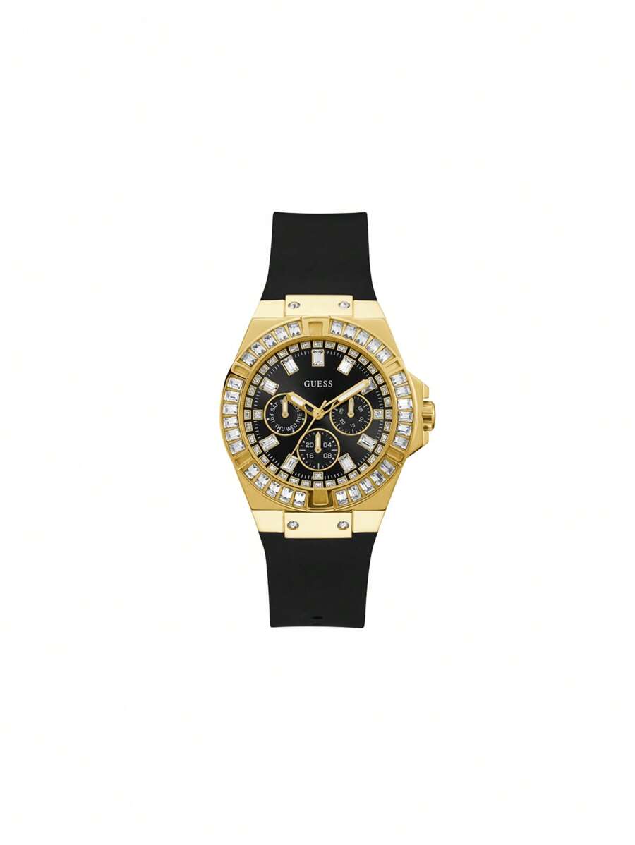Guess Venus Ladies Watch Rubber Watch For Women Analog Watches GW0118L1 ...