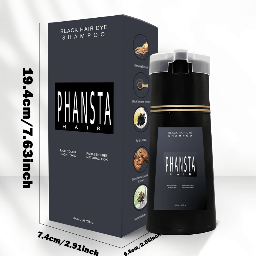 PHANSTA Tri-Colour Beard Dye For Men's Beard Chest Hair Body Hair, 3 In ...
