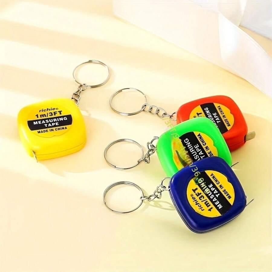 30 Piece Portable Retractable Mini Tape Measure Centimeter Inch Roller ...