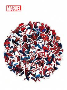 50pcs Marvel Officially Licensed Deadpool Vinyl Waterproof Stickers ...