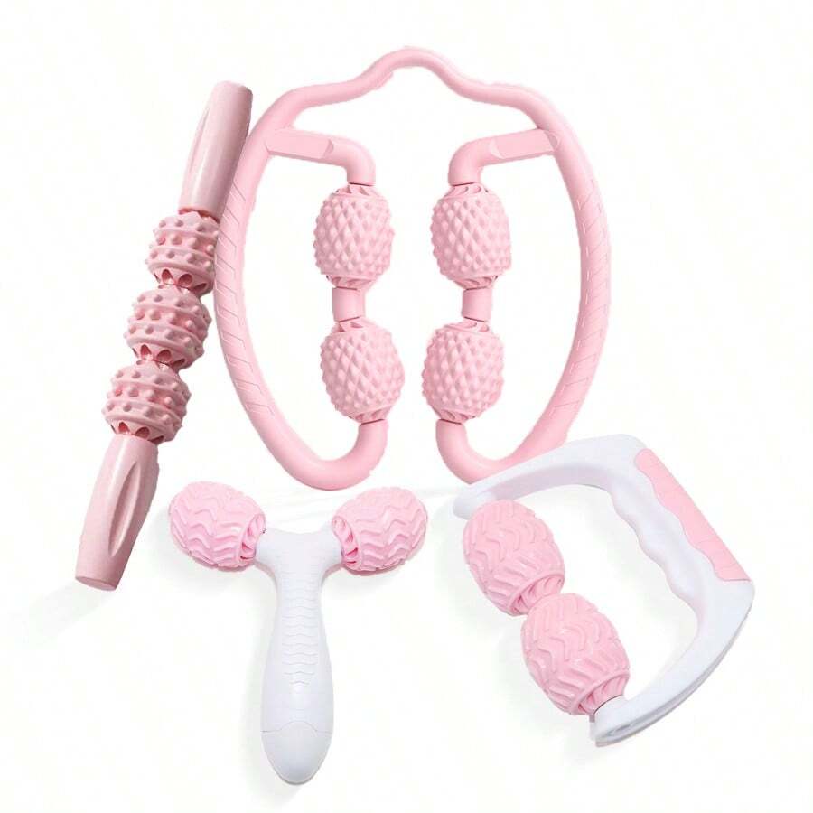 Foam Roller Set With 360° Trigger Point Massage Roller, Muscle Roller ...