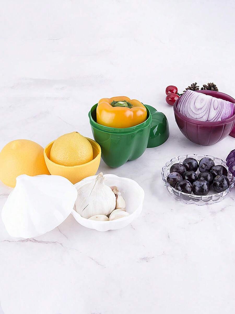 Fresh-Keeping Box Set For Fruits And Vegetables - Refrigerator Storage ...