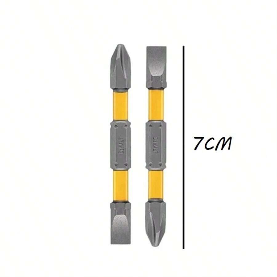 4 Bit Set Kit Double Tip Phillips Slotted Magnetic Stainless Steel Ph2 ...