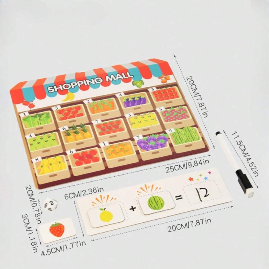 Ensemble de décomposition des opérations mathématiques 2-en-1 avec du ...