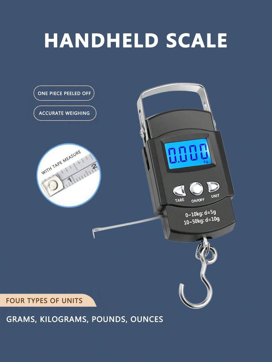 [Nuevo Artículo] 1 pieza Báscula electrónica digital LCD para equipaje ...