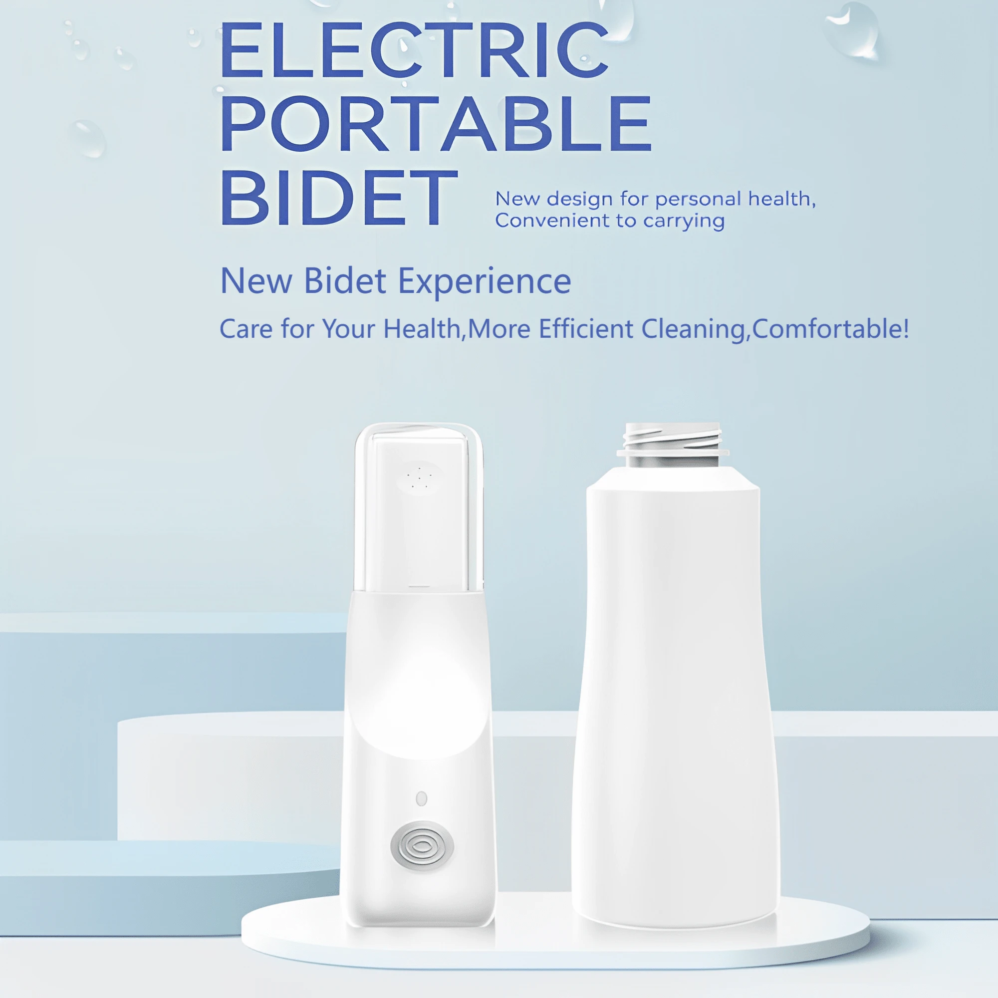 1pc Portable Toilet Bidet,800MAH,Three Water Spray Model,Six Holes ...