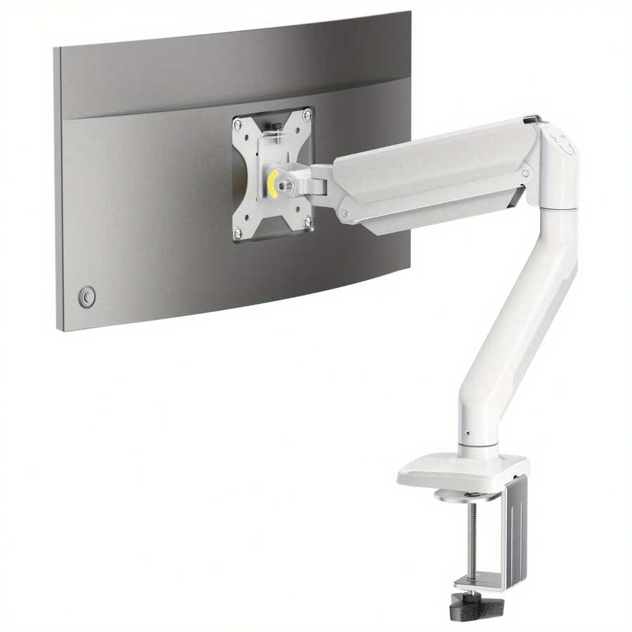 Adjustable Single Monitor Mount - Compatible With 32-Inch Monitors ...