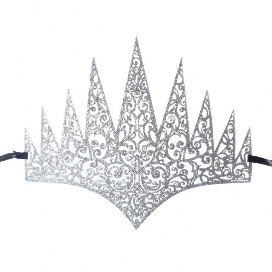 New European And American Style Hollow Crown Masquerade Mask Party ...
