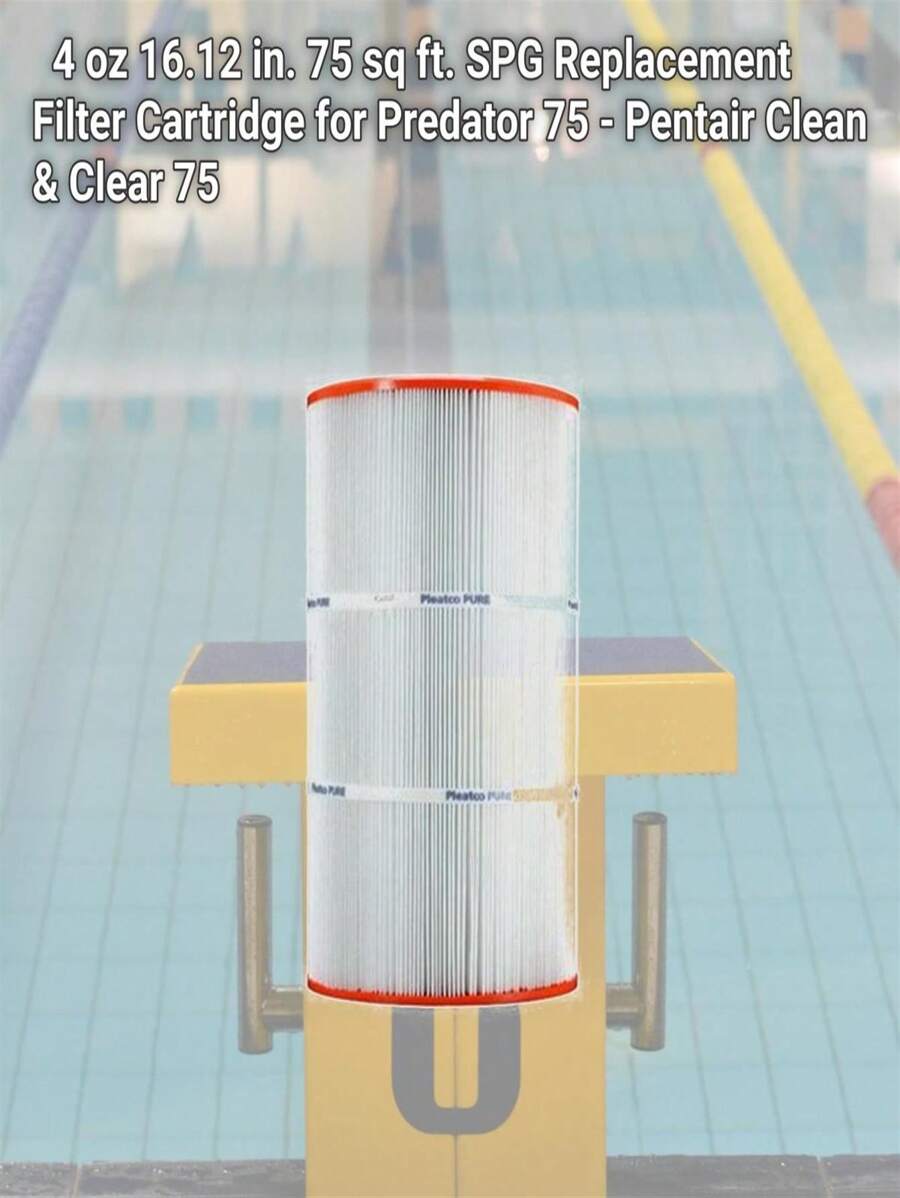 Super-Pro PAP75 SPG 4 Oz 16.12 In. 75 Sq Ft. SPG Replacement Filter ...