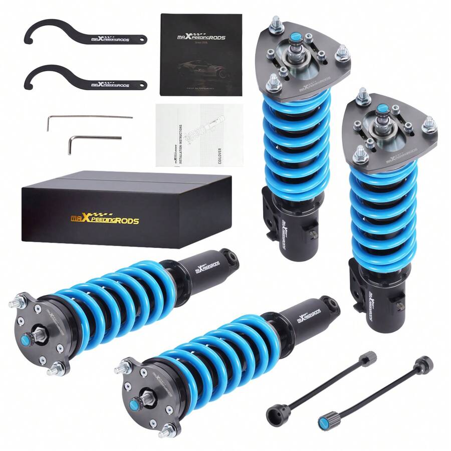 MAXPEEDINGRODS Racing Coilovers Coils Springs Kit For Mitsubishi Lancer ...
